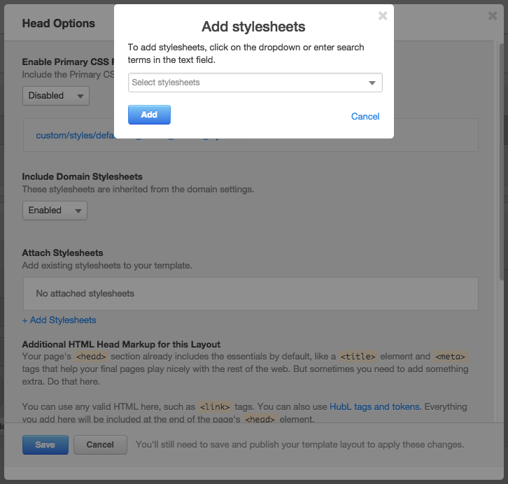 How To Attach Your Stylesheet